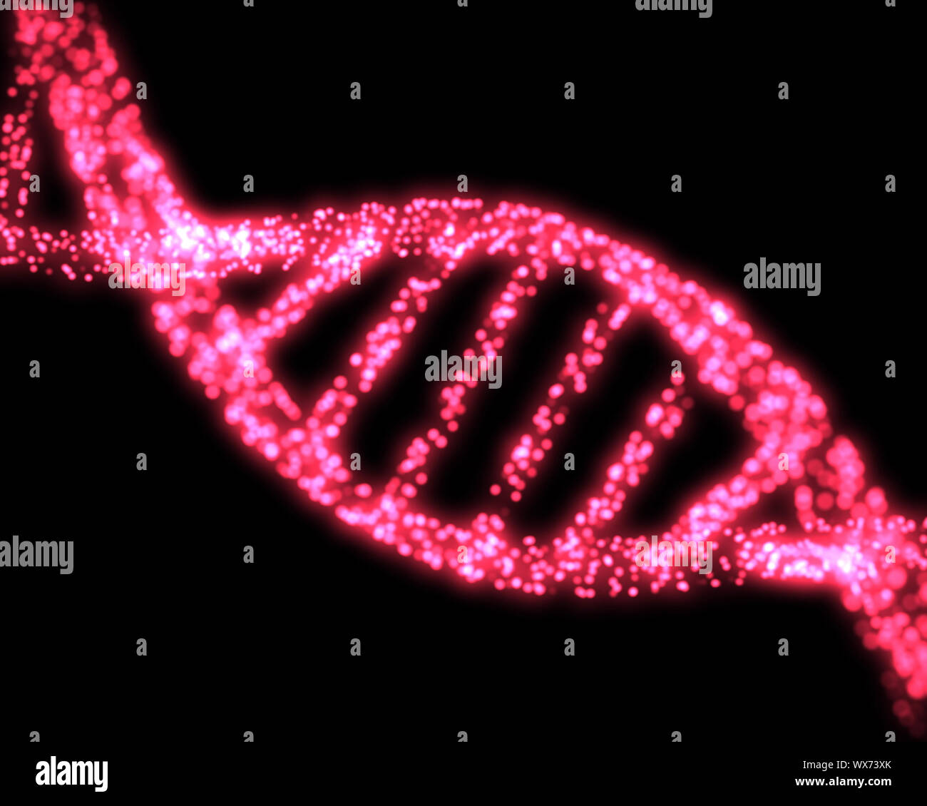 Pink DNA Helix Background Stock Photo - Alamy