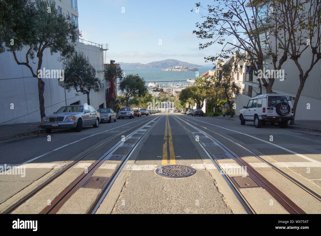 Typical american street hi-res stock photography and images - Alamy
