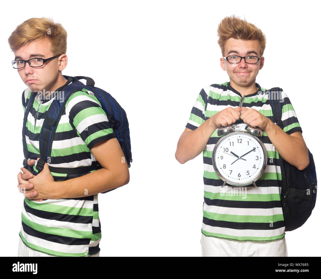 Time management set collection Cut Out Stock Images & Pictures - Alamy
