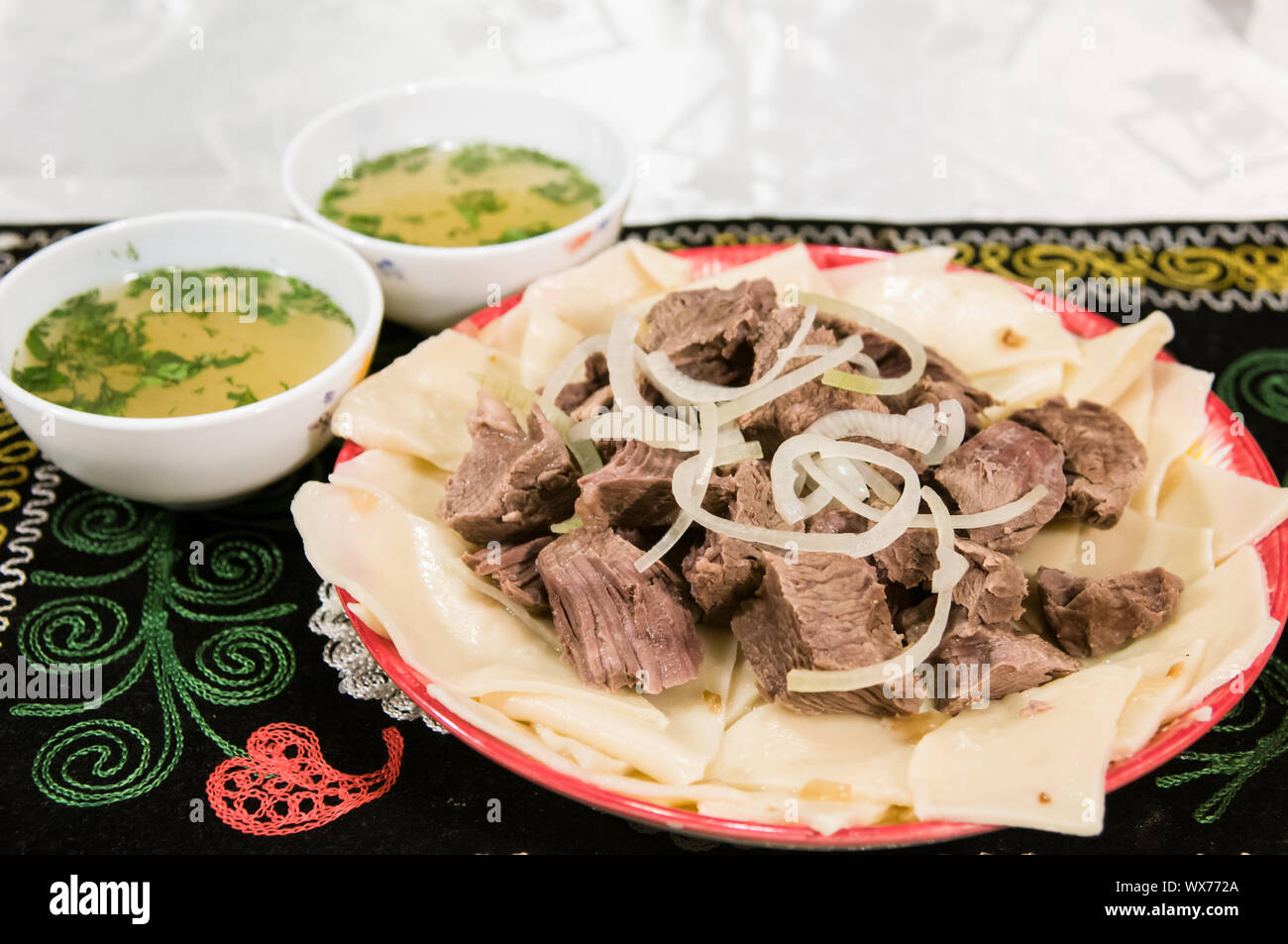 Boiled meat beef veal hi-res stock photography and images - Alamy