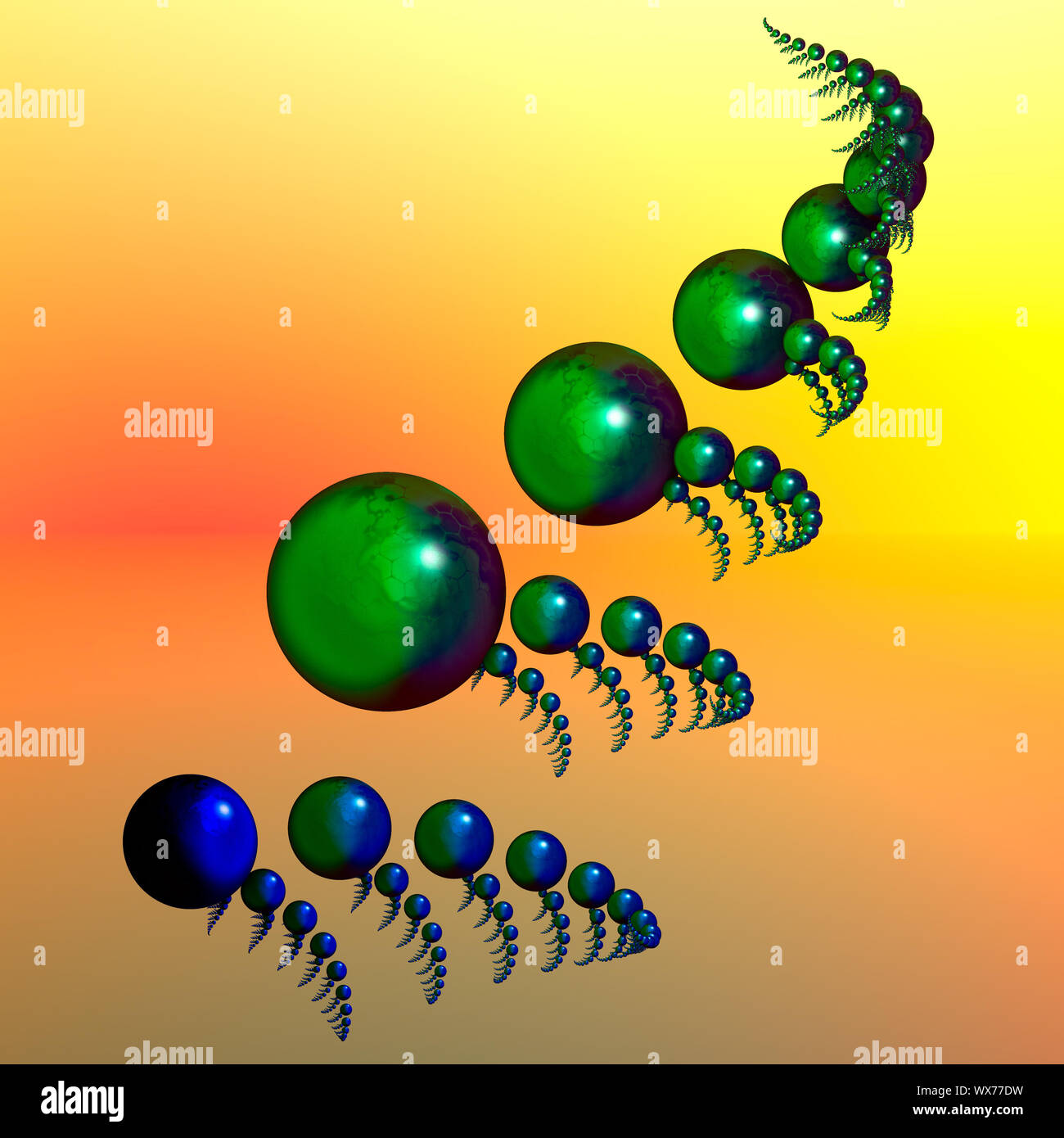Simple Fractals Circle