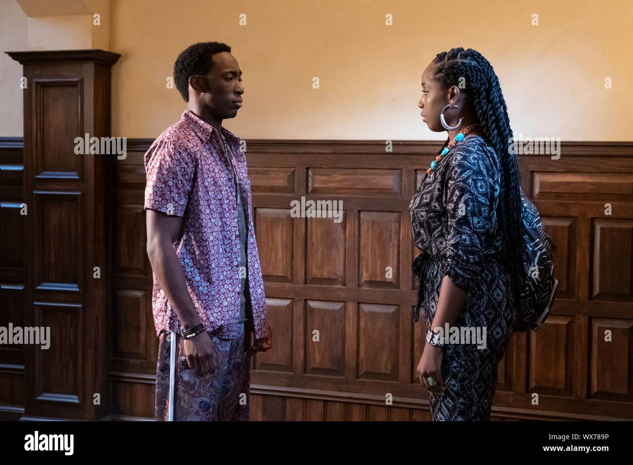 DEAR WHITE PEOPLE, from left: Jeremy Tardy, Ashley Blaine Featherson ...