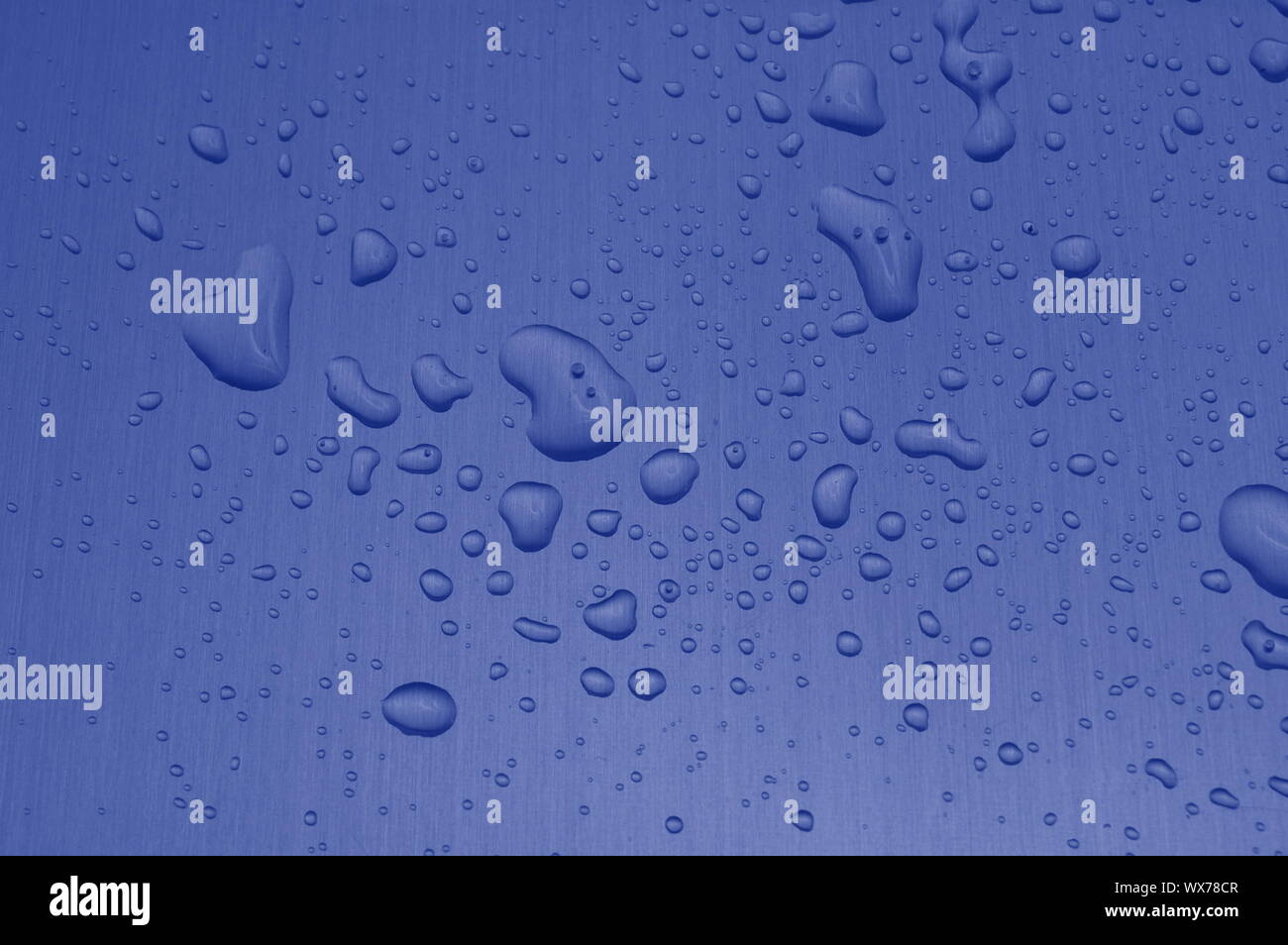 water drops on heavy metal surface texture Stock Photo - Alamy