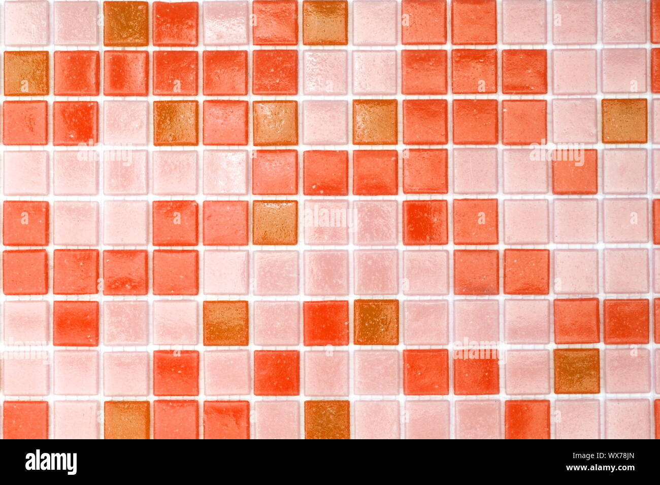 mosaic of tiles in the bathroom as a background Stock Photo - Alamy