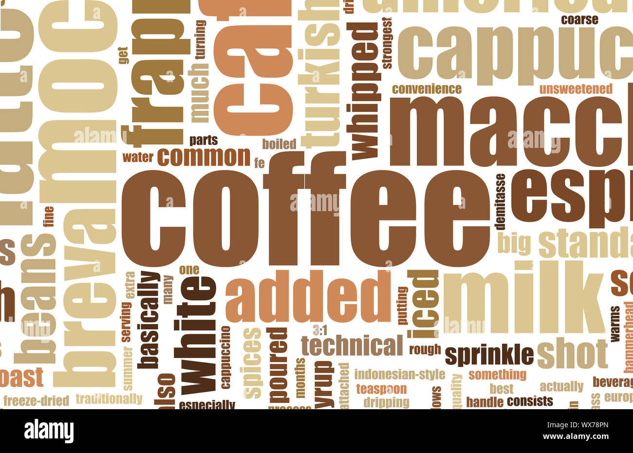 Coffee Background Modern Stylish Simple and Clean Stock Photo - Alamy