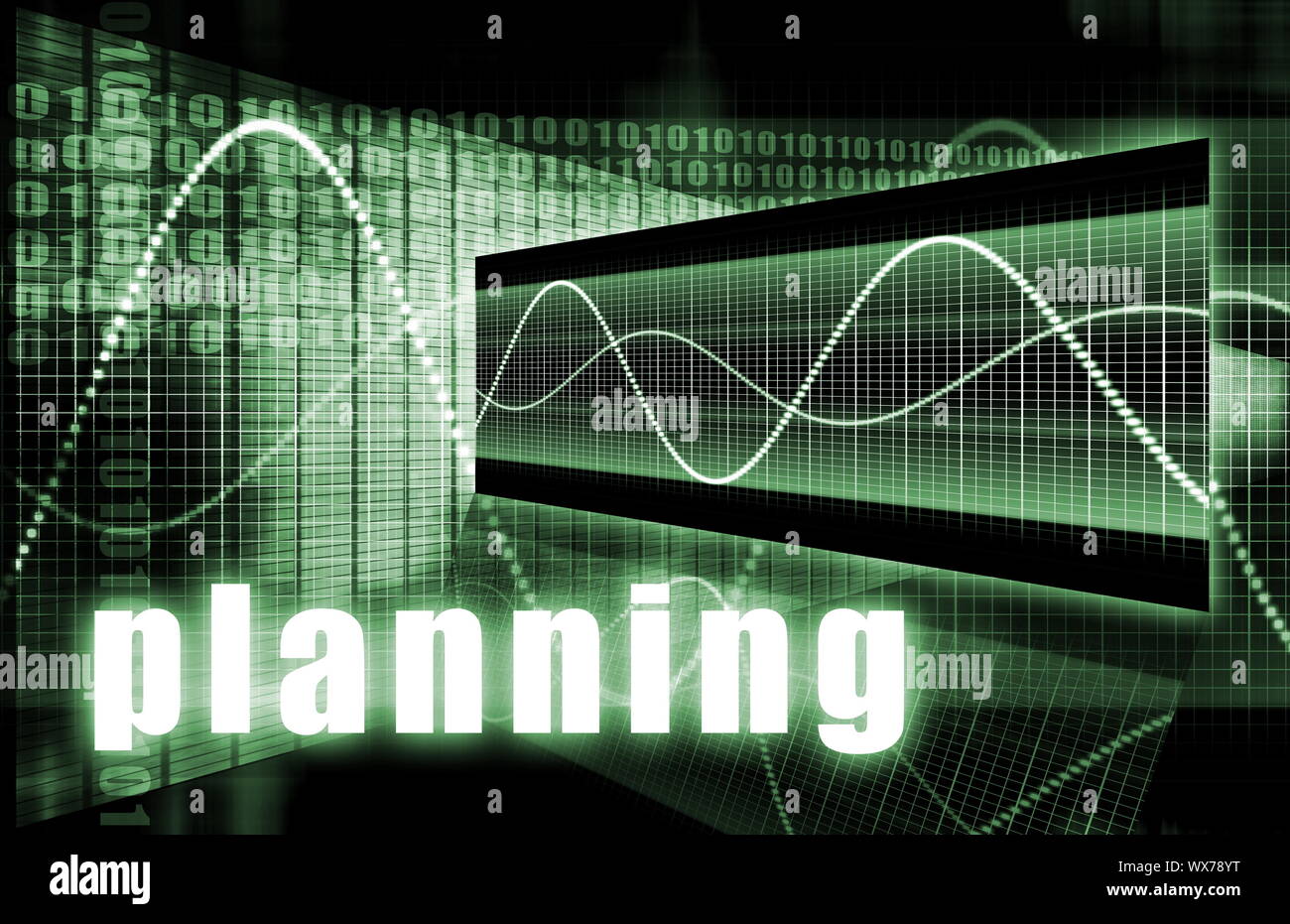 Planning Creative Business Concept as Message Art Stock Photo - Alamy