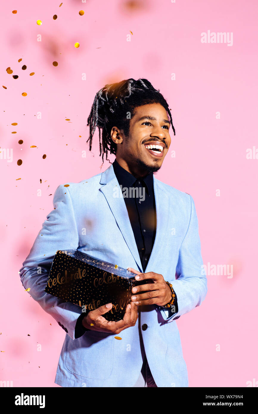 Black man gold teeth hi-res stock photography and images - Alamy