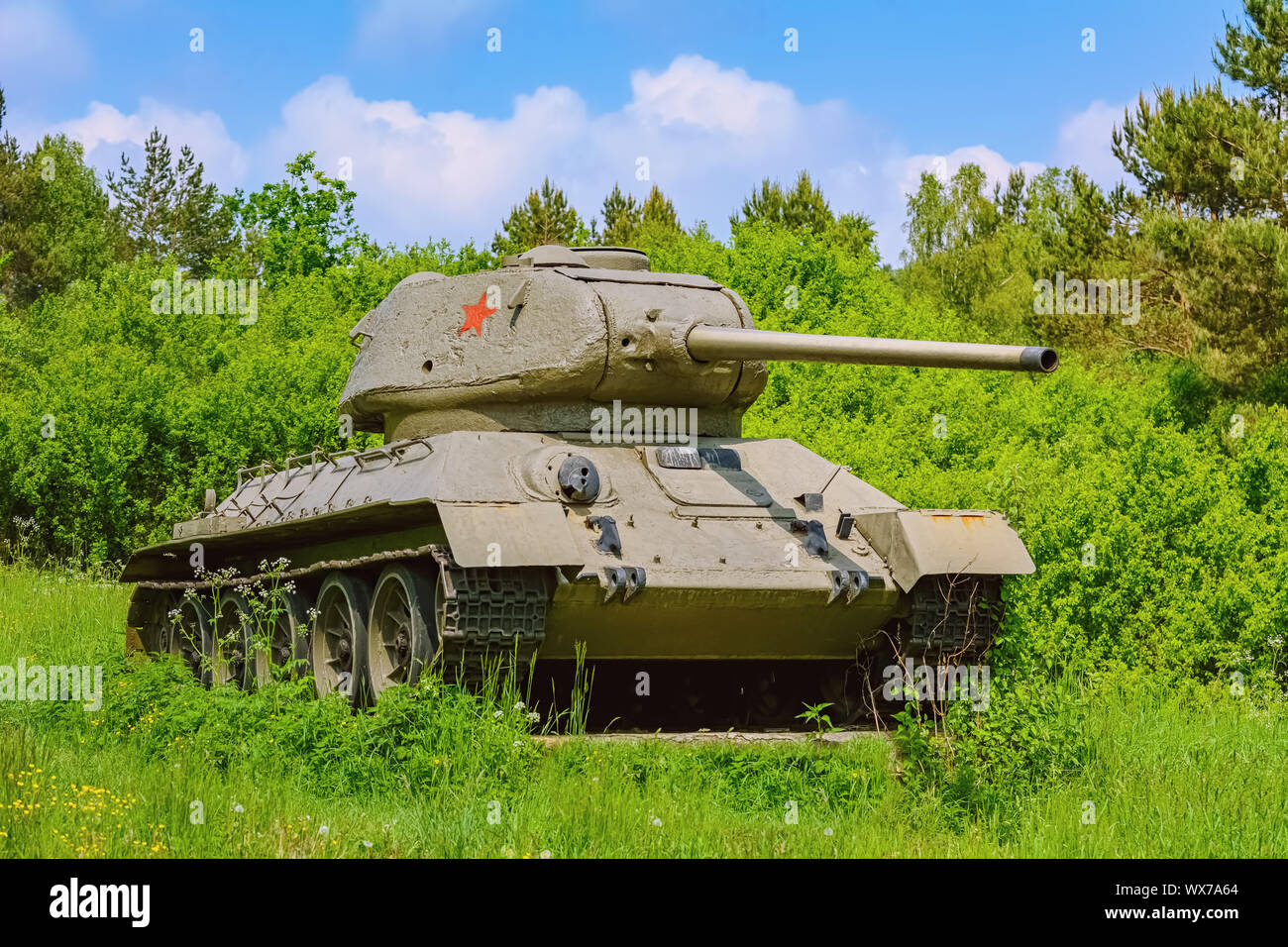 Tank of World War 2 Stock Photo - Alamy