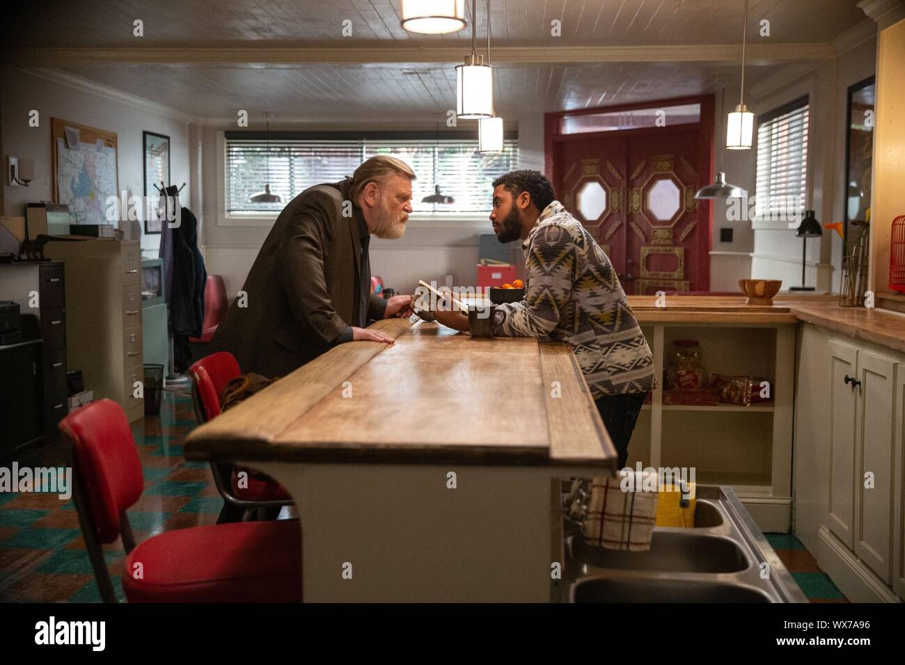 MR. MERCEDES, from left: Brendan Gleeson, Jharrel Jerome, (Season 3, ep ...