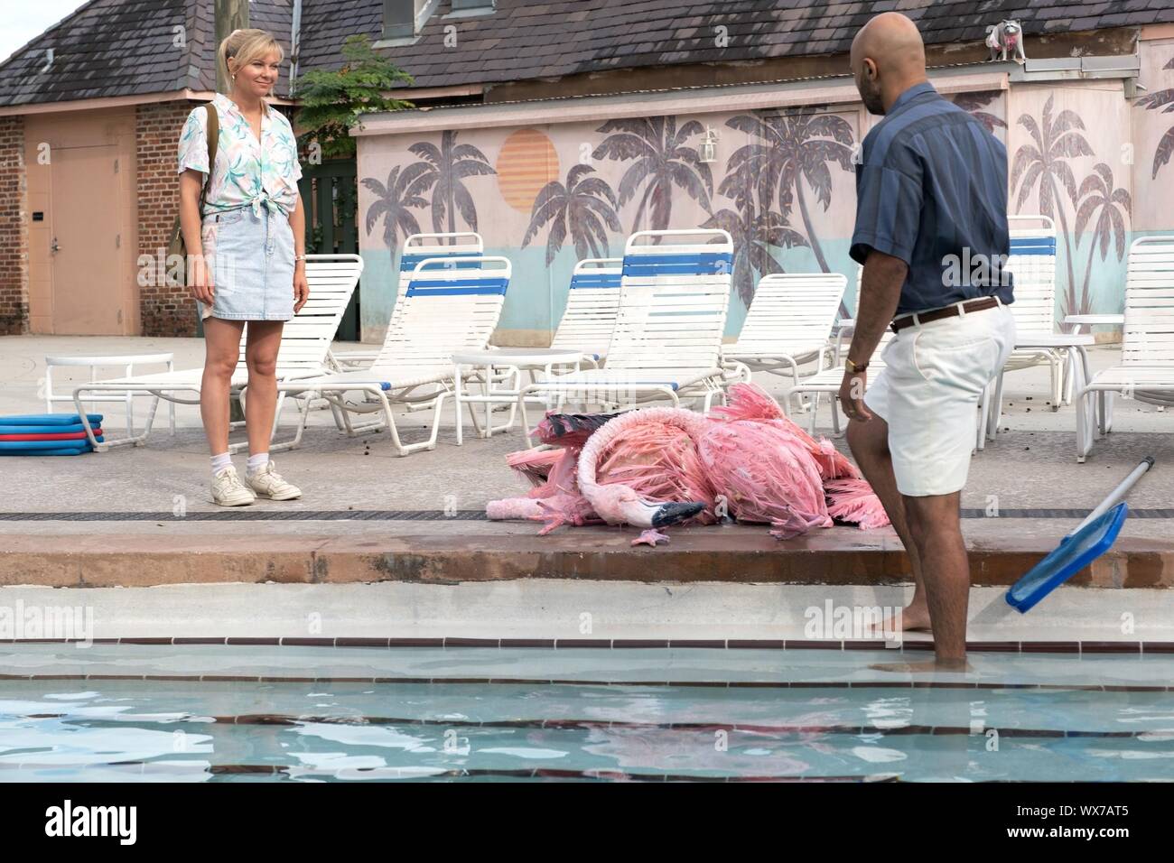 ON BECOMING A GOD IN CENTRAL FLORIDA, from left: Kirsten Dunst, Usman ...