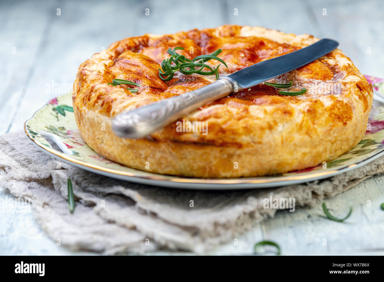 Old french recipe hi-res stock photography and images - Alamy