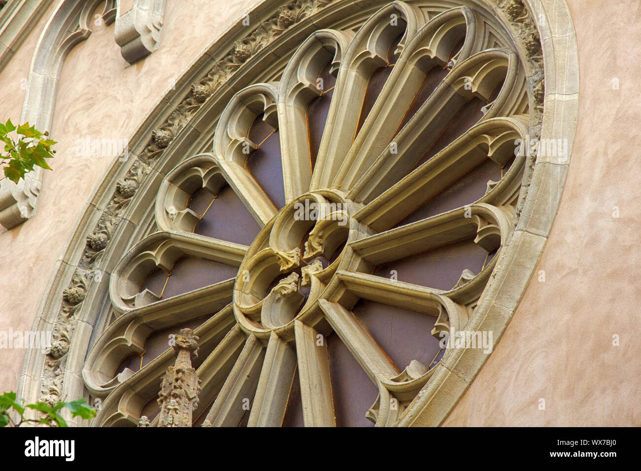 Framed window in medieval and classical architecture Stock Photo - Alamy