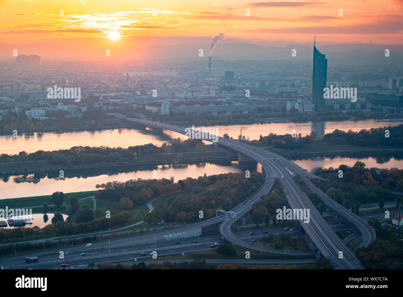 Beautiful sky vienna hi-res stock photography and images - Alamy