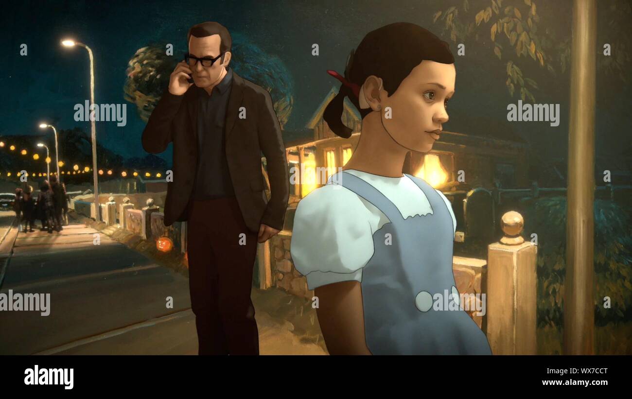 UNDONE, from left: Jacob Winograd, (voice: Bob Odenkirk), Young Alma ...