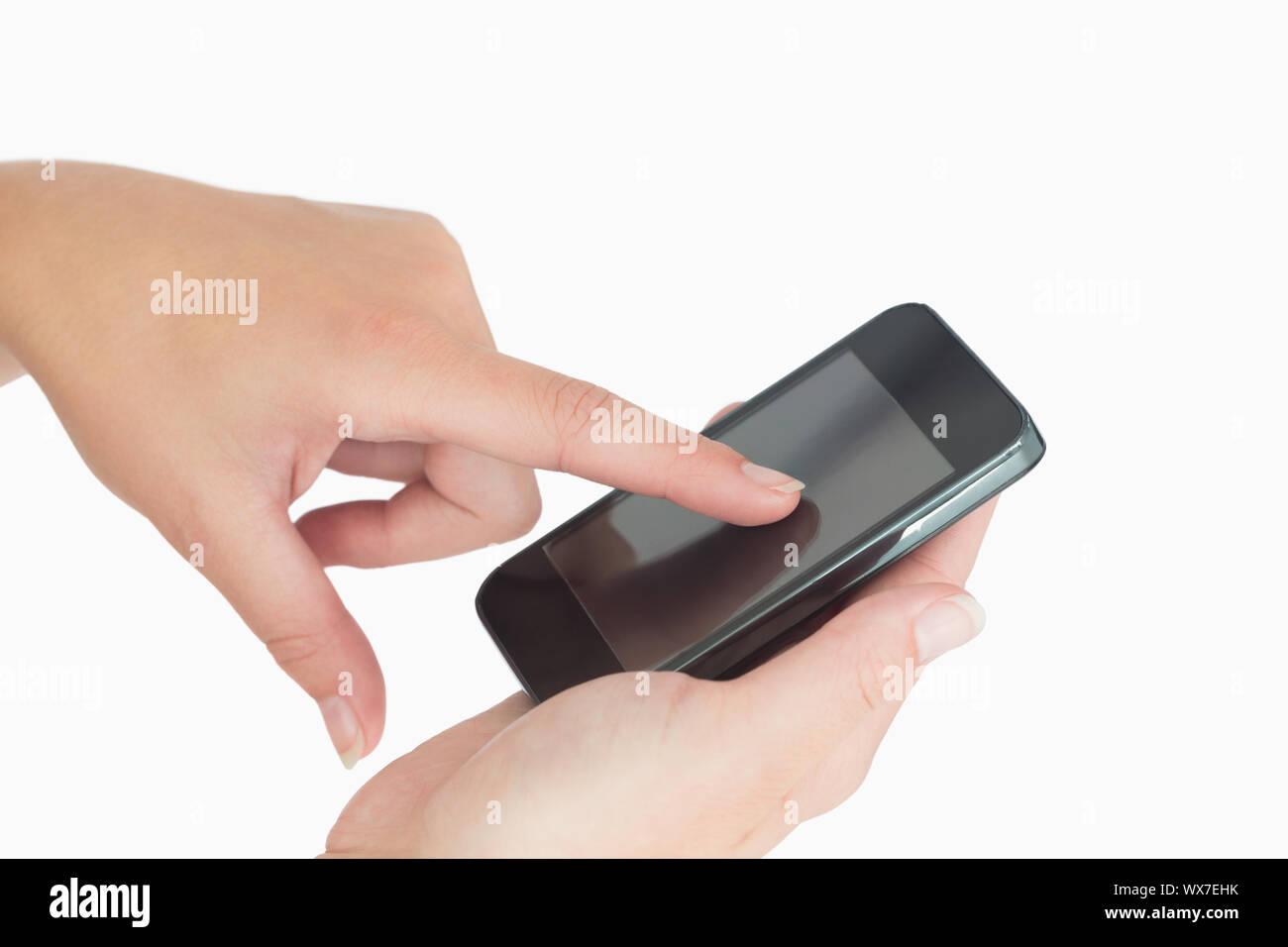 Dialling a phone close up hi-res stock photography and images - Alamy