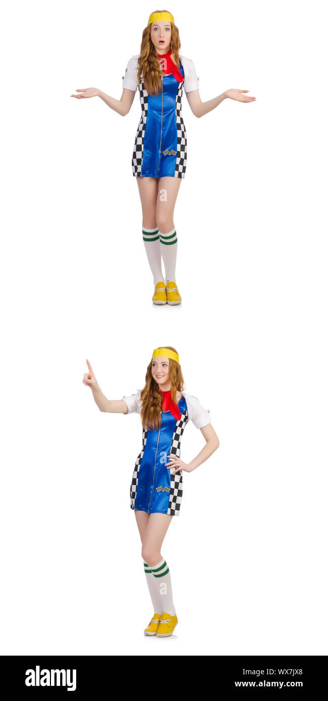 Racing car driver dress hi-res stock photography and images - Alamy