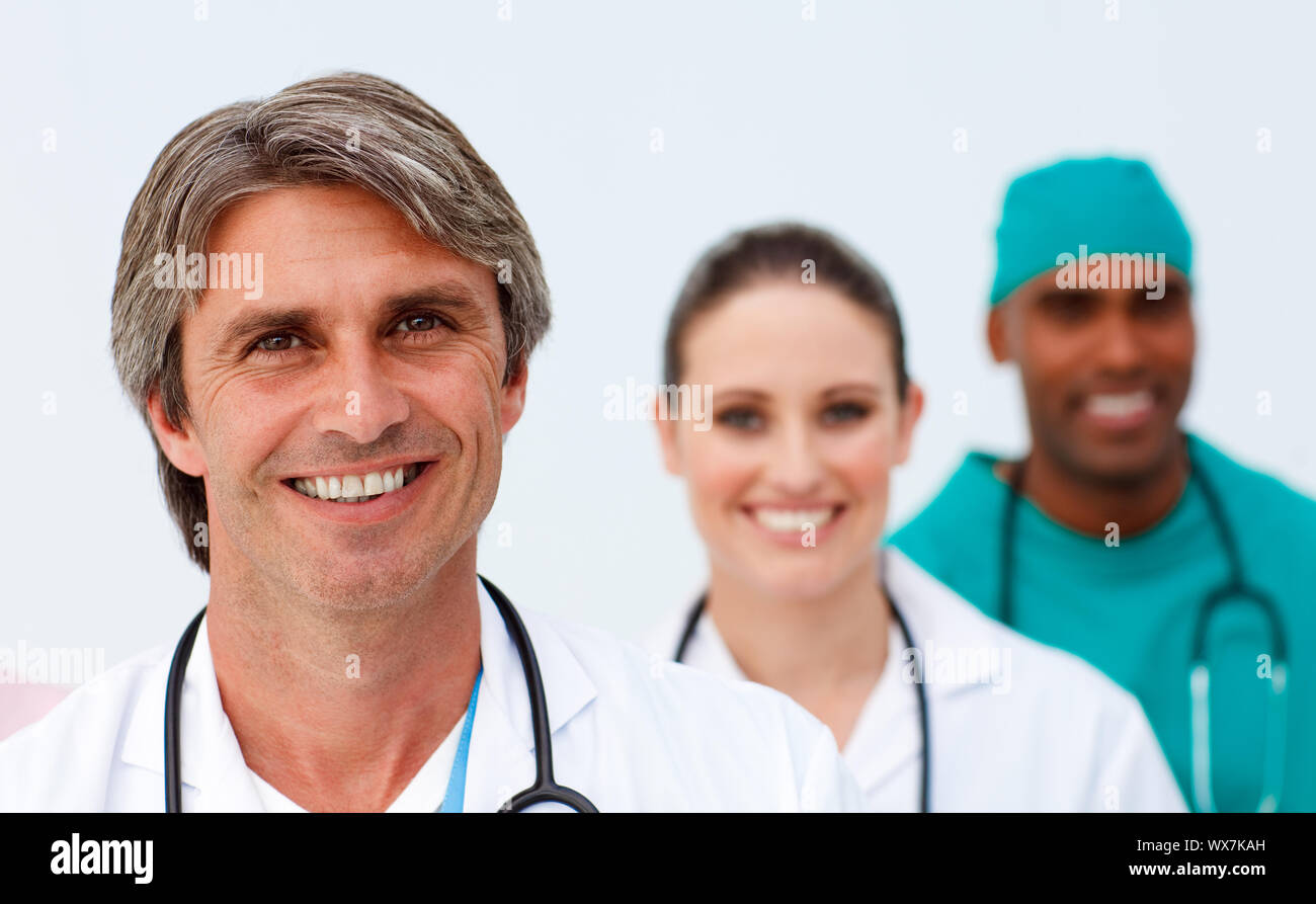 Portrait of a beautiful medical team Stock Photo - Alamy