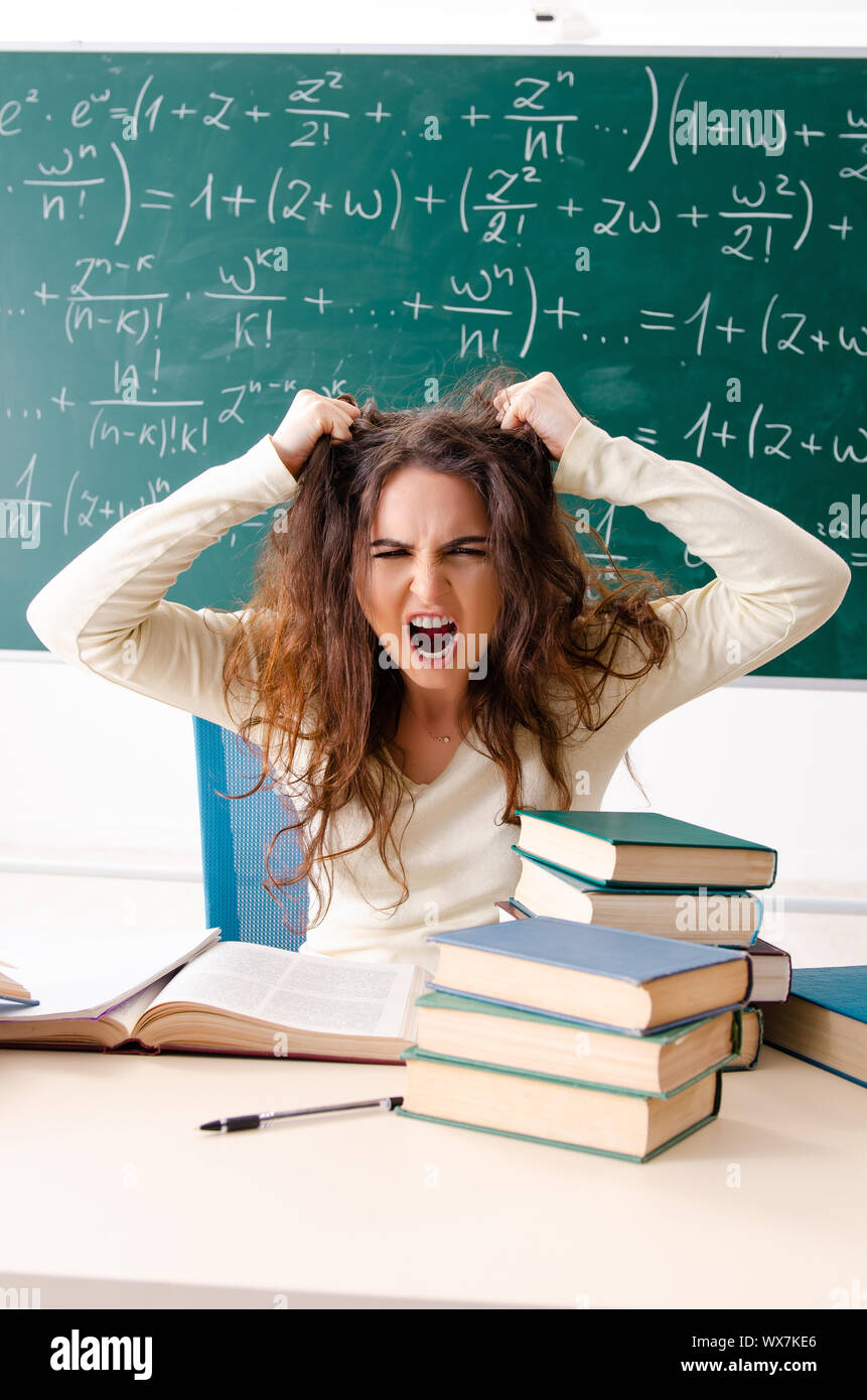 Angry science teacher in hi-res stock photography and images - Alamy
