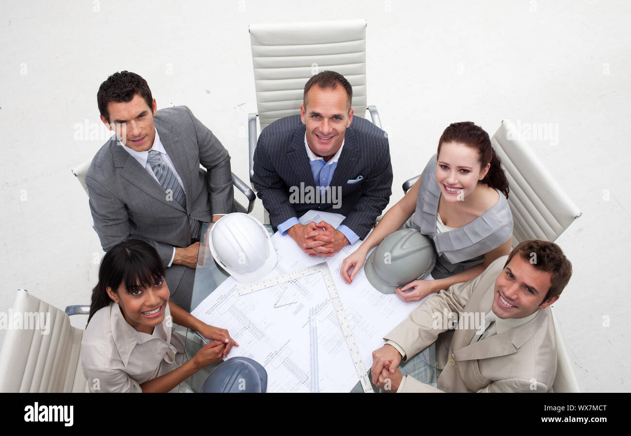 Show plans architect hi-res stock photography and images - Alamy