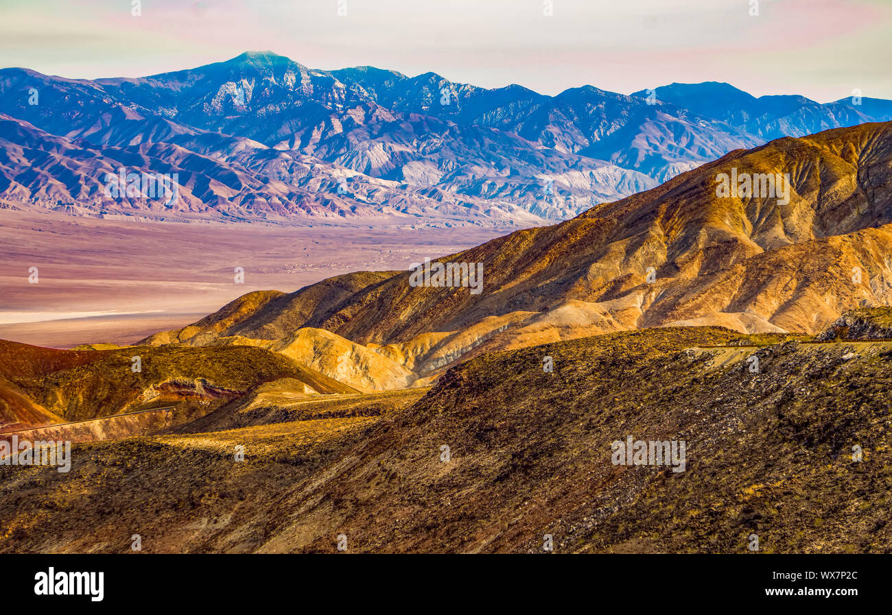 death valley national park scenery Stock Photo - Alamy