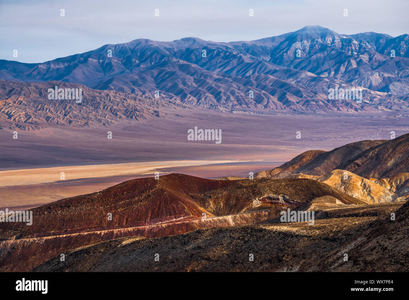 death valley national park scenery Stock Photo - Alamy