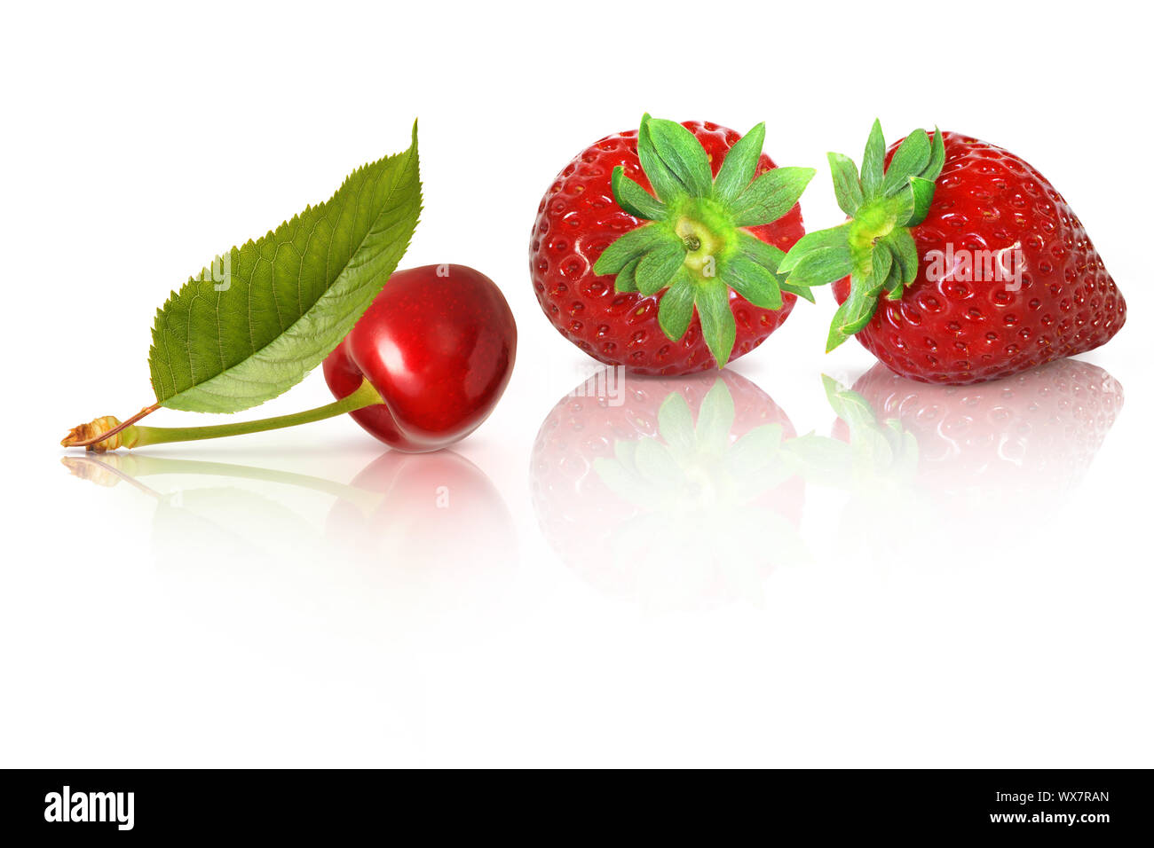 Cherry fruits crop hi-res stock photography and images - Alamy