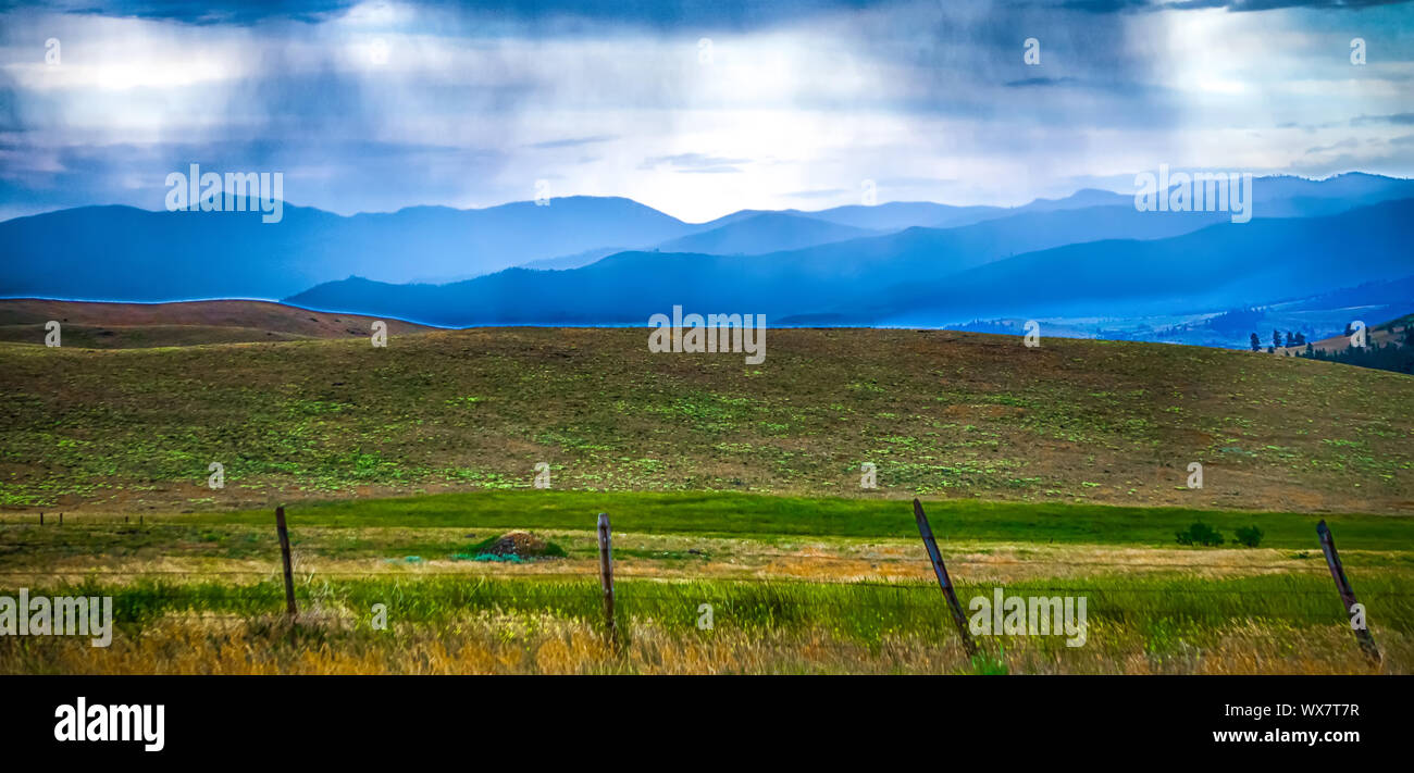 nature and scenes around flathead national forest montana Stock Photo ...