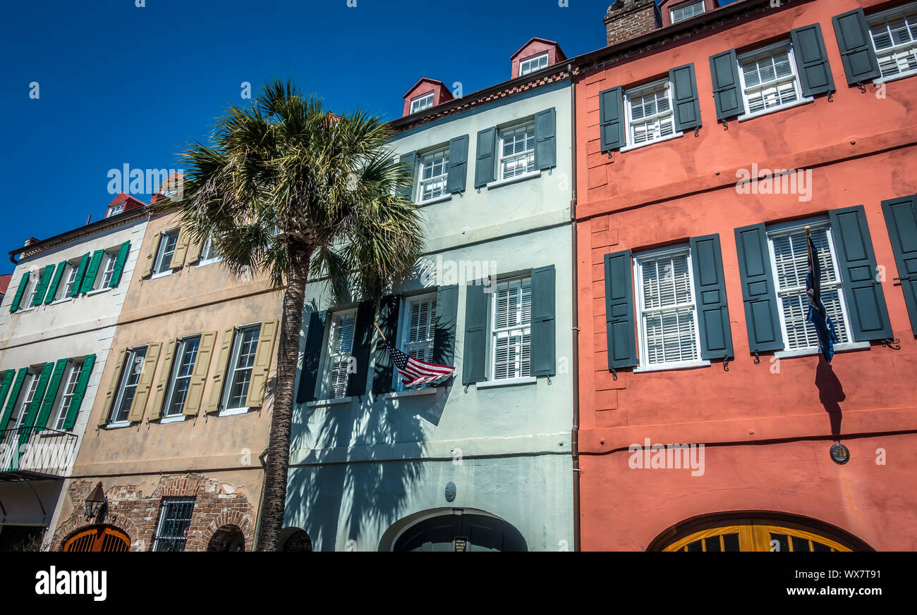 Charleston south carolina historic architecture Stock Photo - Alamy