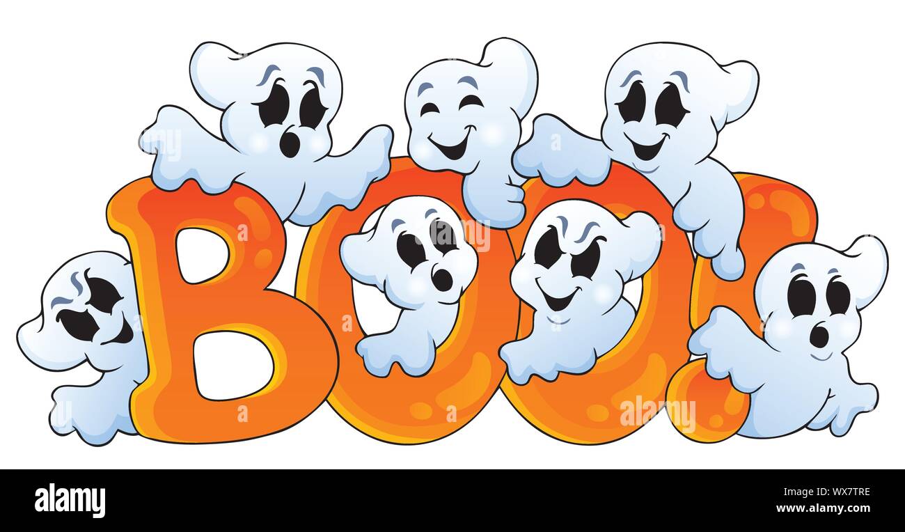 Ghost theme image 7 Stock Vector Image & Art - Alamy