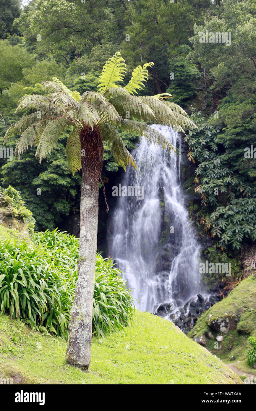 Achada waterfall hi-res stock photography and images - Alamy