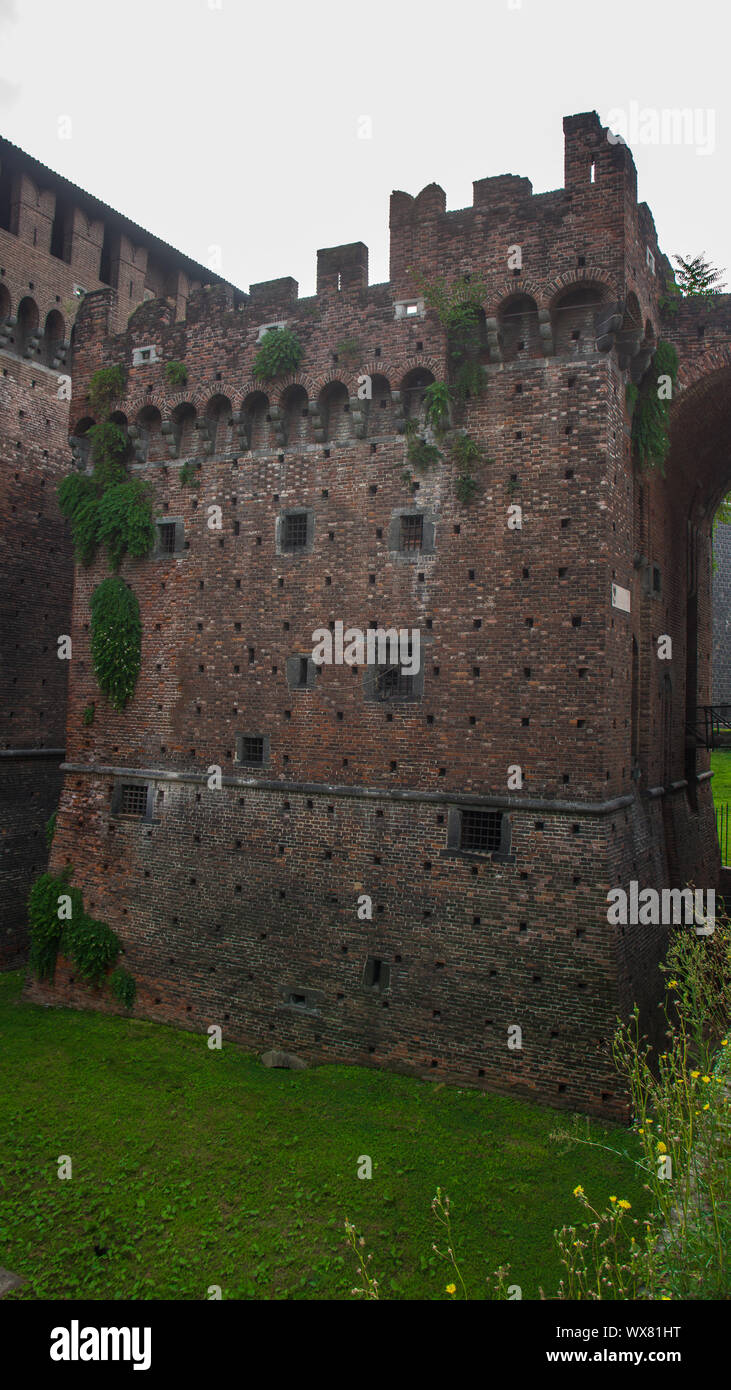 historic castle high walls Stock Photo - Alamy