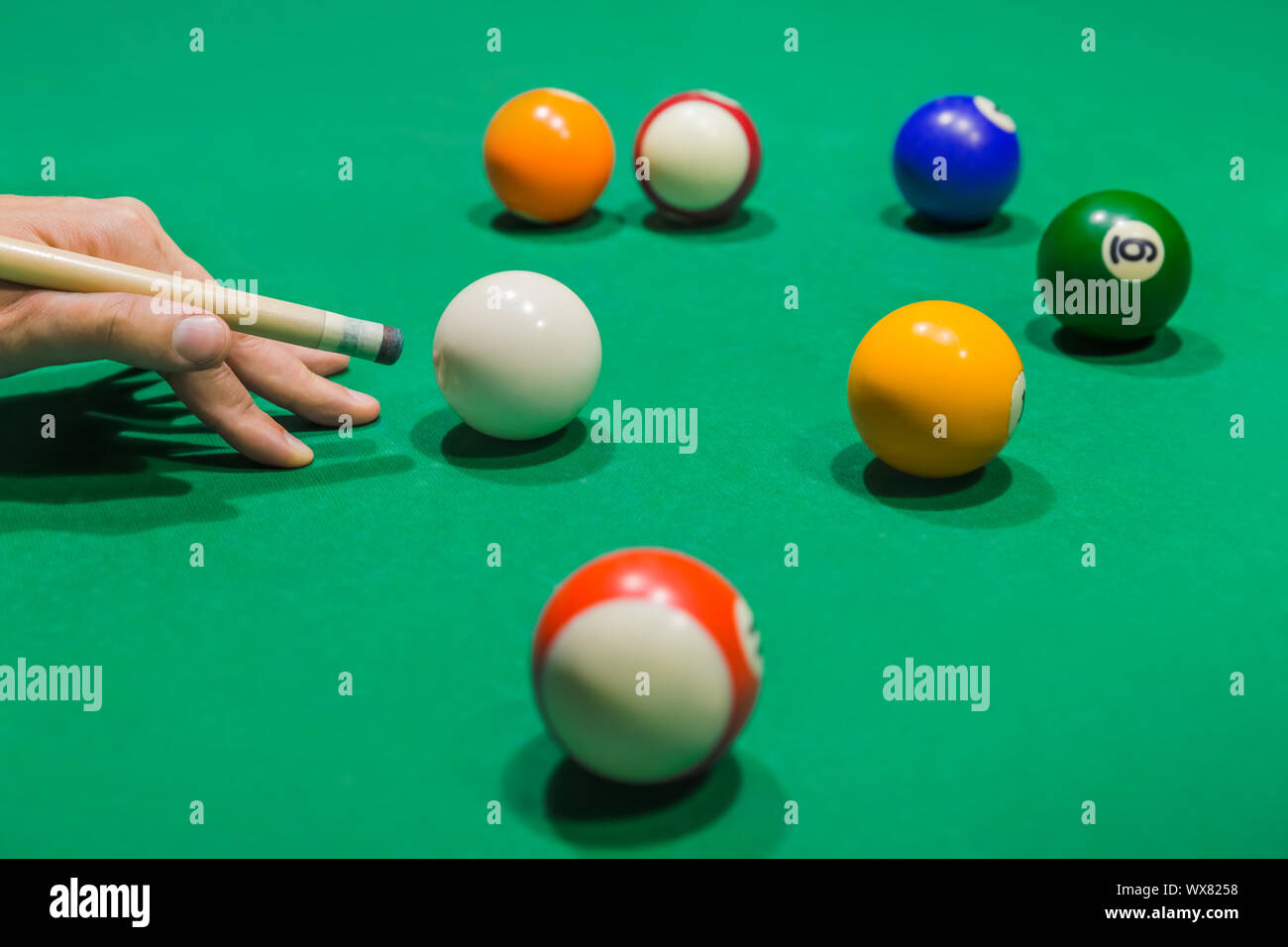 Billiardballs hi-res stock photography and images - Alamy