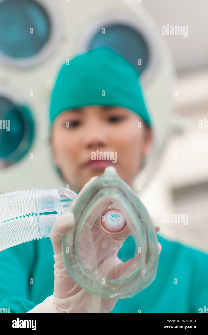 Gas mask procedures hi-res stock photography and images - Alamy