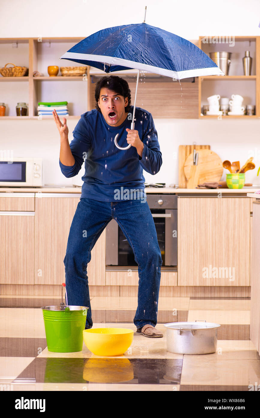 Water leak funny hi-res stock photography and images - Alamy