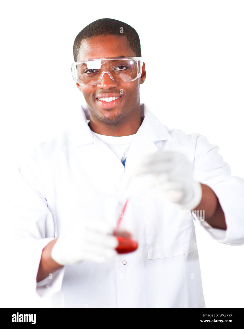 Scientist in laboratory doctor holding Cut Out Stock Images & Pictures ...