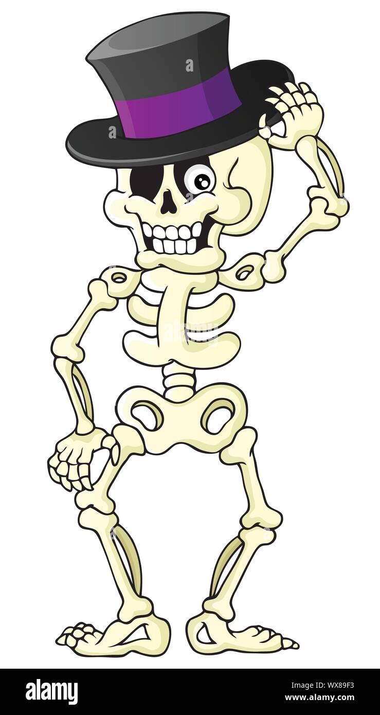 Skeleton Theme Stock Vector Images - Alamy