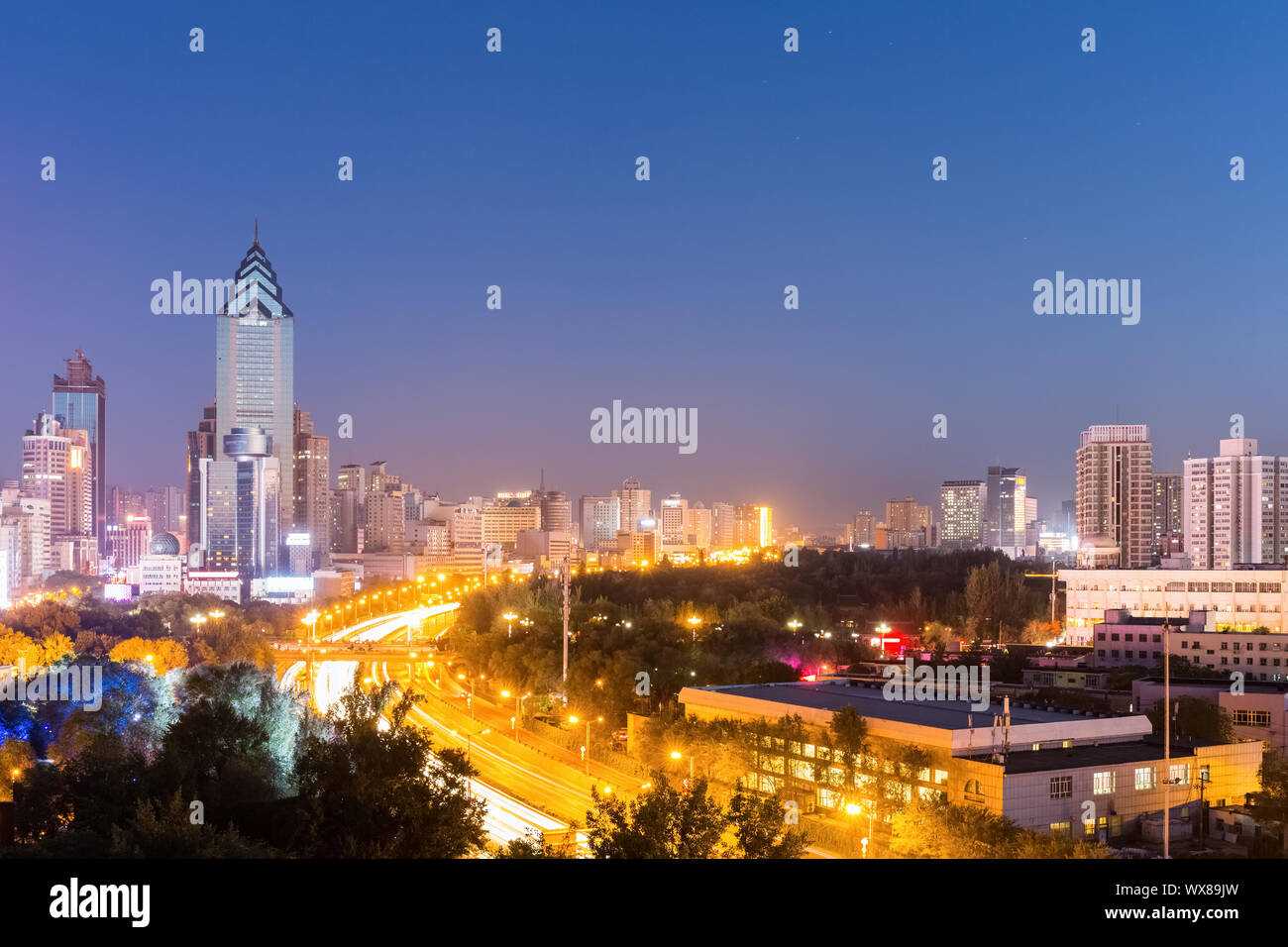 Urumqi road hi-res stock photography and images - Alamy