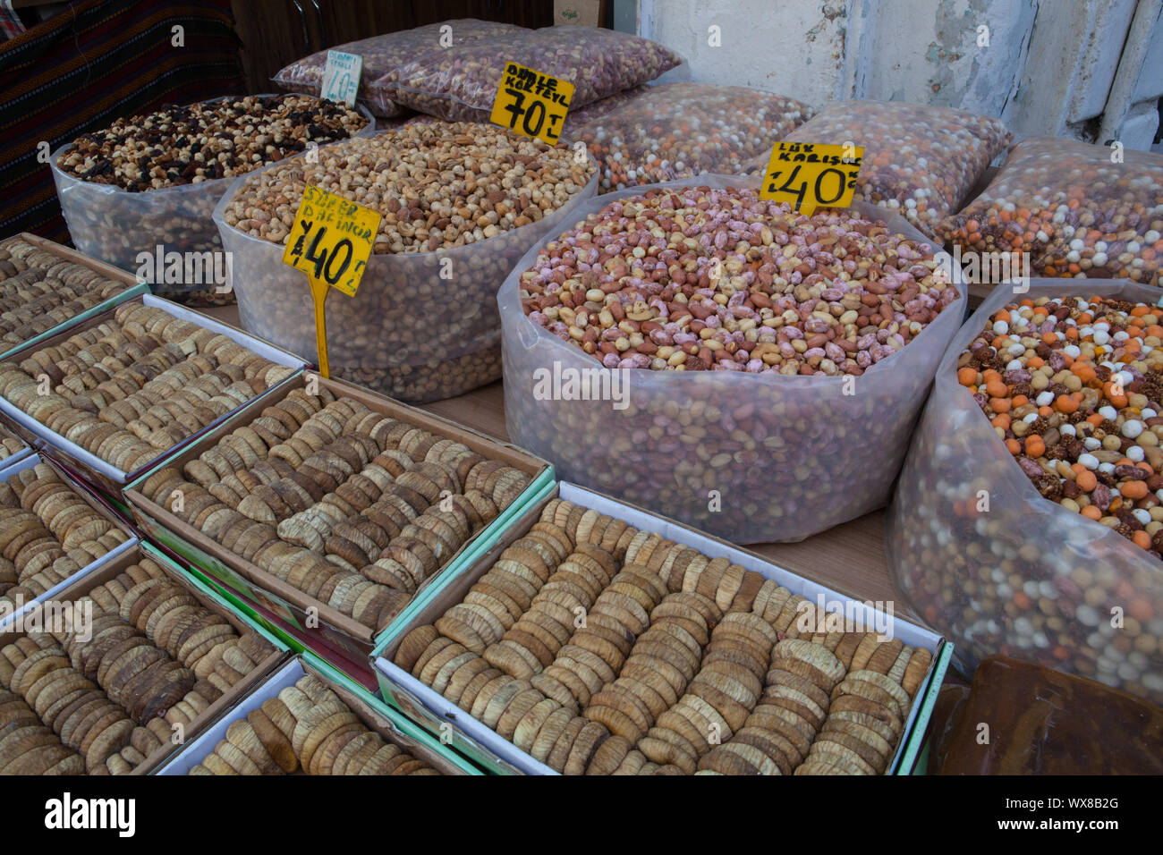 Nut shop display of nuts hi-res stock photography and images - Alamy