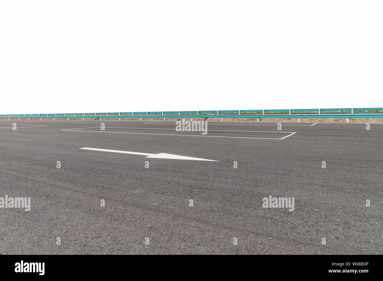 asphalt pavement isolated on white Stock Photo - Alamy