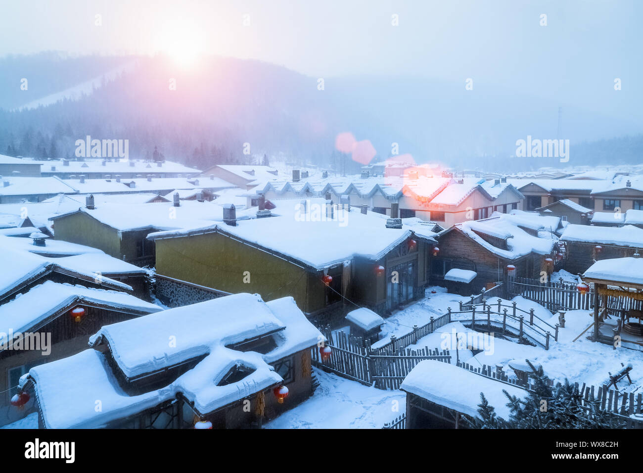 Chinese snow country hi-res stock photography and images - Alamy