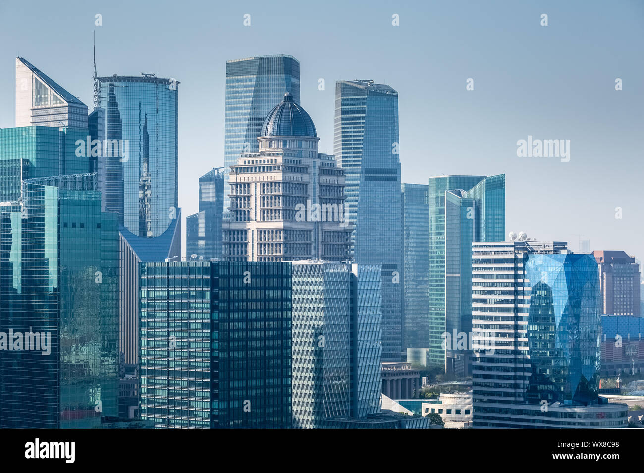 modern financial building in shanghai Stock Photo - Alamy