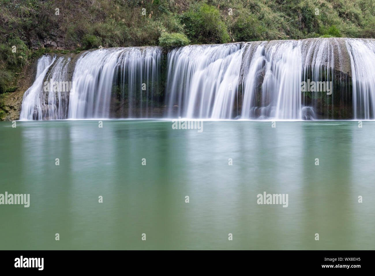 waterfall closeup in yunnan Stock Photo - Alamy