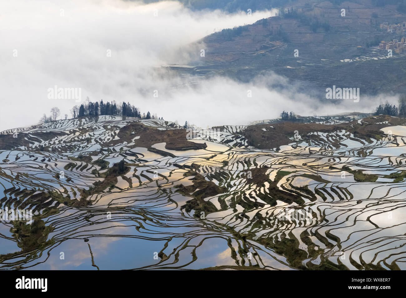 Beautiful view agricultural field hi-res stock photography and images ...