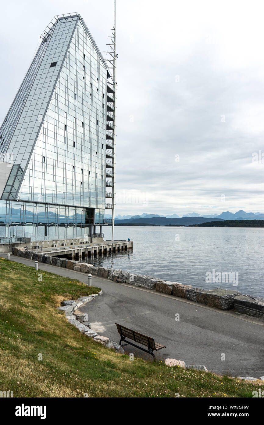 Modern Architecture in Molde, Norway Stock Photo - Alamy