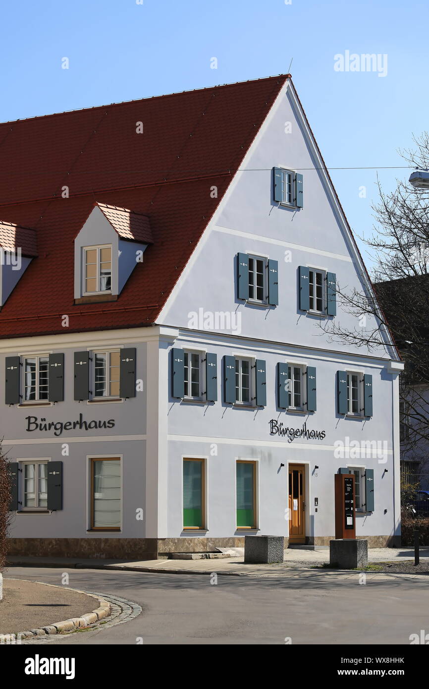 Krumbach is a city in Bavaria Stock Photo - Alamy