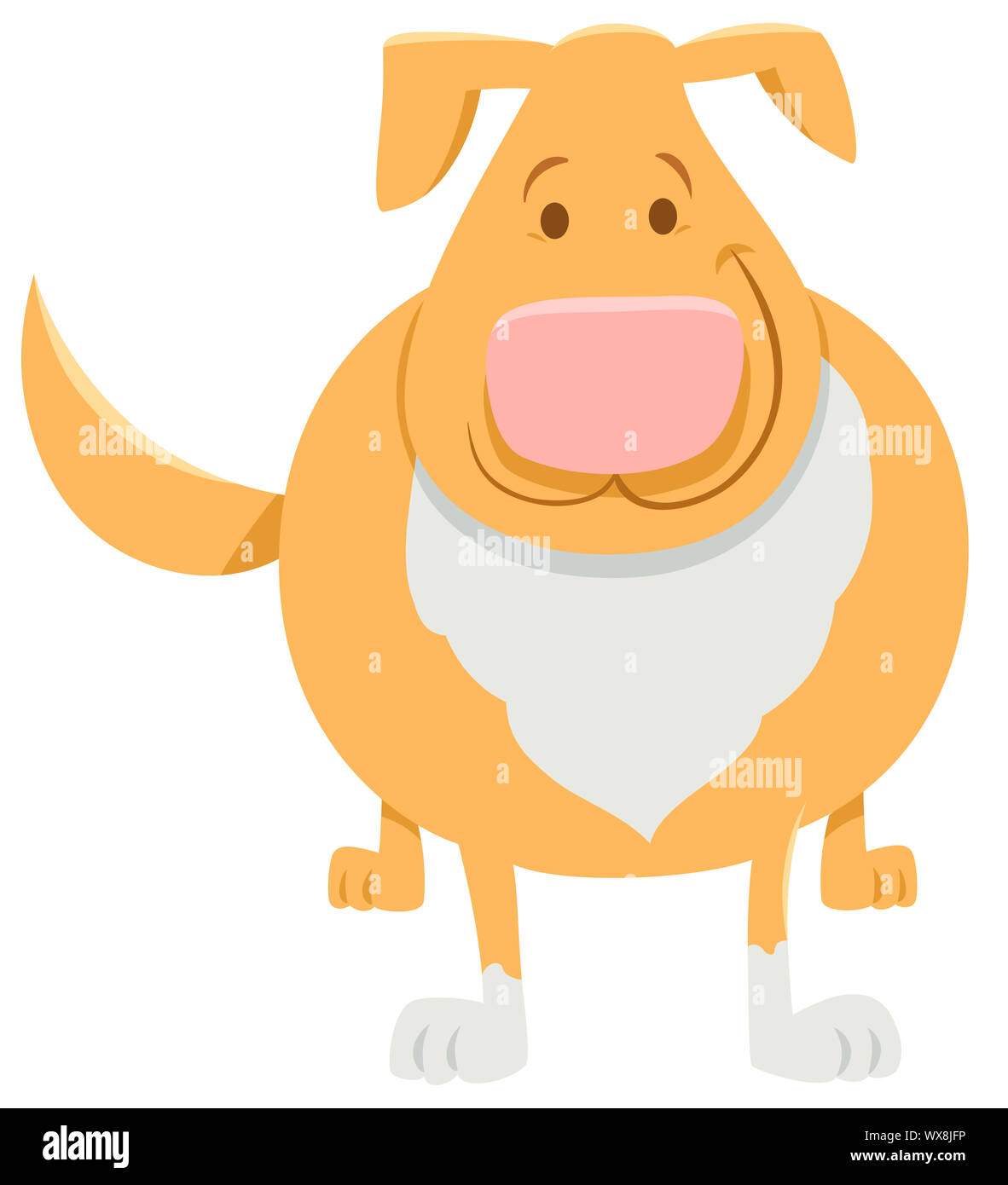 Dog illu hi-res stock photography and images - Alamy