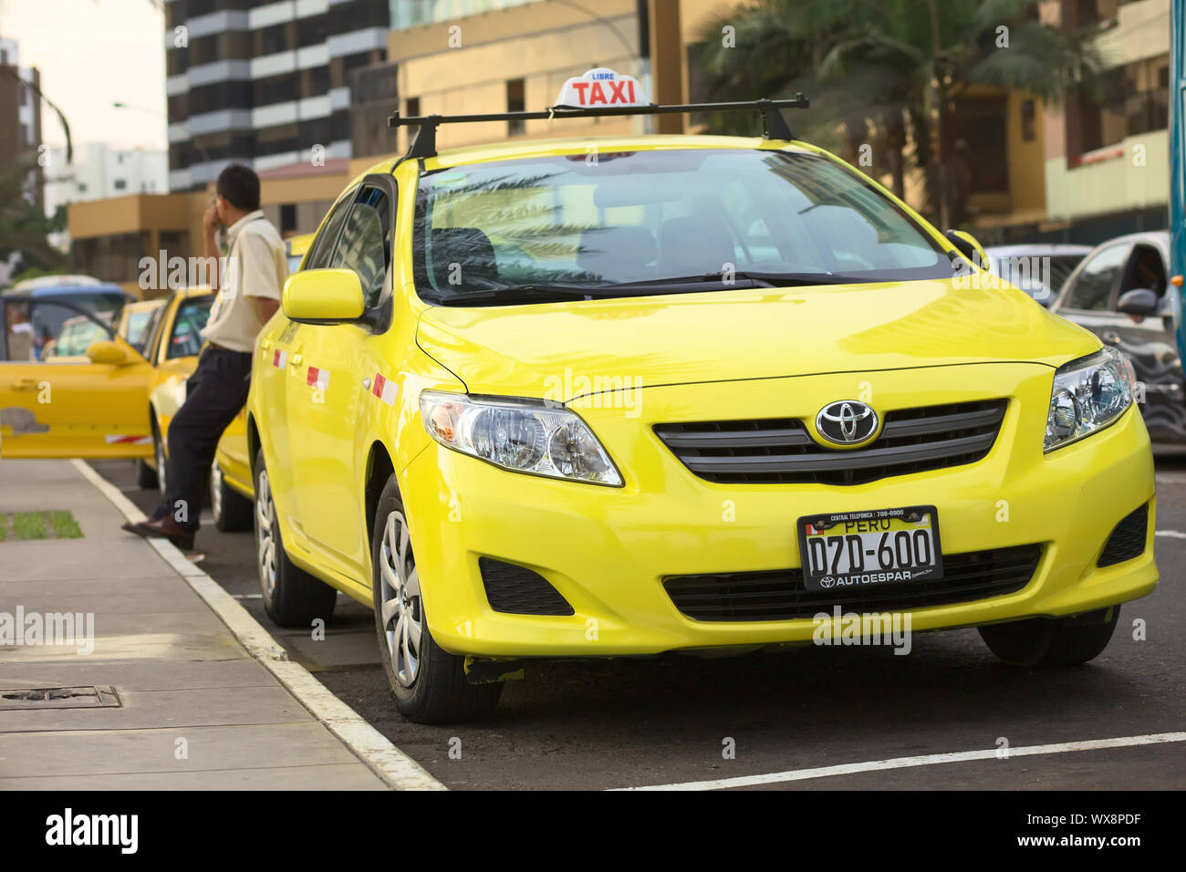 Taxi peru hi-res stock photography and images - Alamy