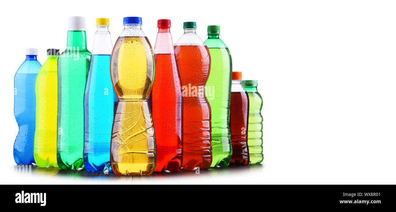 Variety soft drinks Cut Out Stock Images & Pictures - Alamy