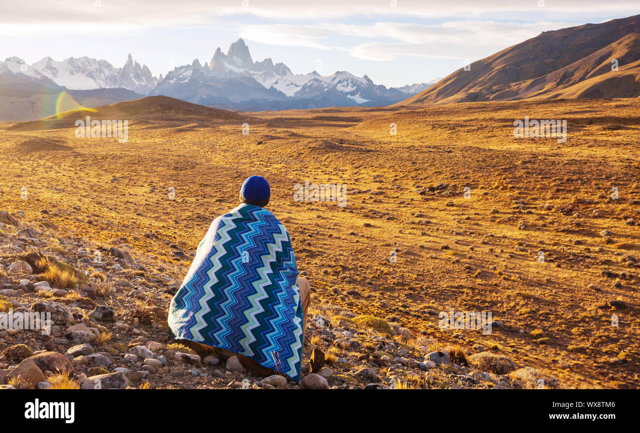 Monte fitz roy chile hi-res stock photography and images - Alamy