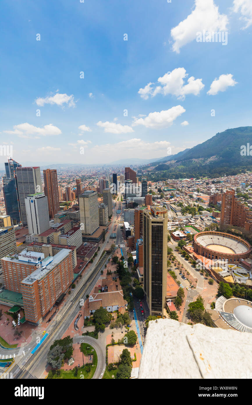 Beautiful aerial view bogota hi-res stock photography and images - Alamy